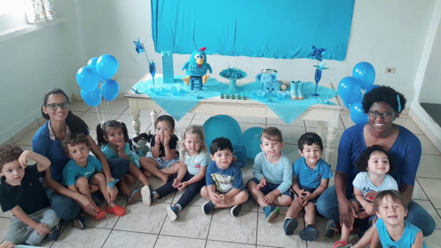 Dia do Azul - Colégio Santo André - Jaboticabal